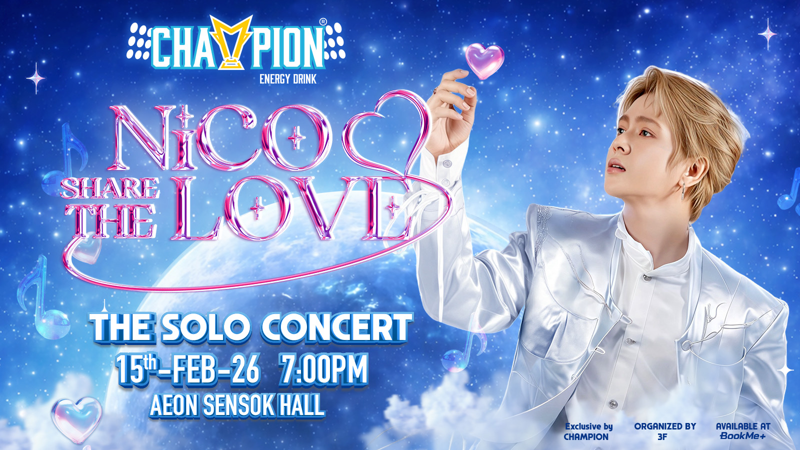 Nico Share The Love Solo Concert
